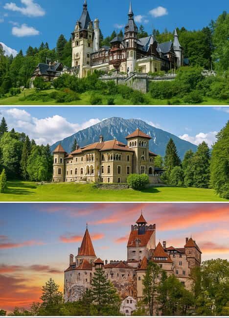 Bucharest: 3 Castles Day Trip Dracula, Peles & "Wednesday" - An In-Depth Look at the Journey Through Romania’s Castle Heritage