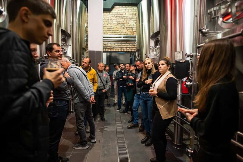 Budapest: Brewery Tour at "First Craft Beer" & Beer Tasting - Key Points