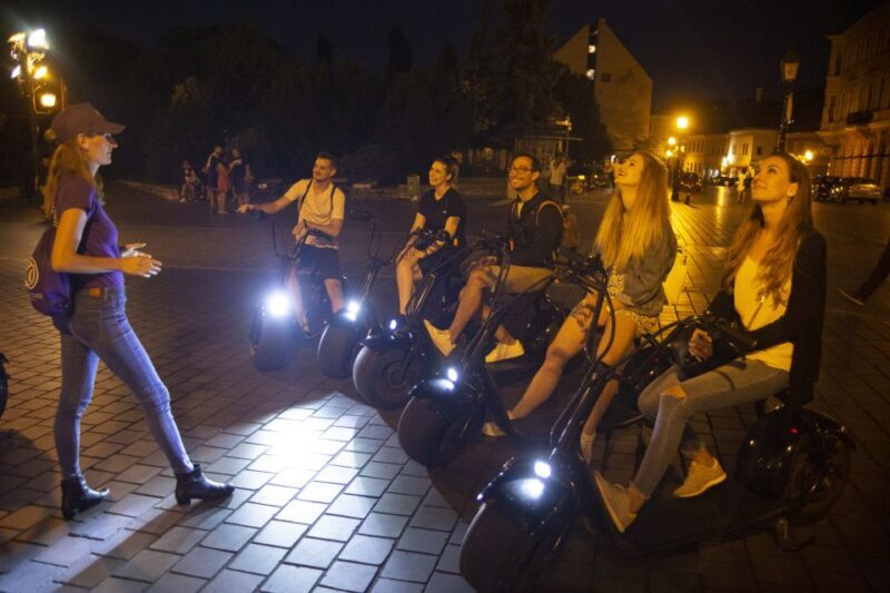 Budapest: Buda Castle E-Scooter Evening Tour - Key Points