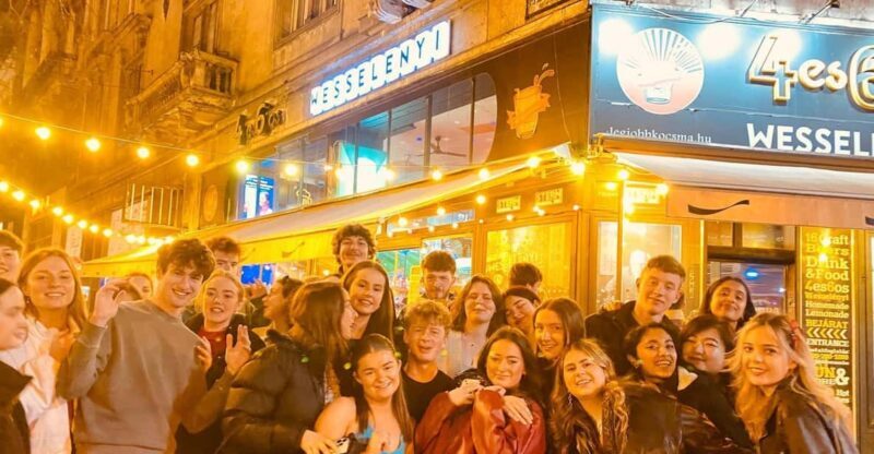 Budapest: Guided Bar Crawl with 1 Hour Open Bar and Shots - Key Points