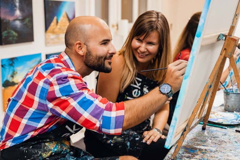 Budapest: Paint and sip experience - Key Points