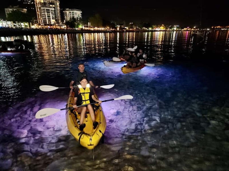 Budva: 2-Hour «Night Lights» Kayak Tour - An Overview of the Experience