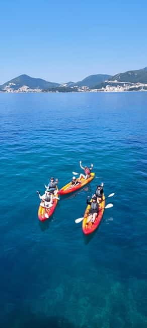 Budva: Becici Beach to Sveti Stefan Island Kayak Tour - What’s Included and What to Bring