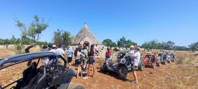 Buggy/Quad excursions in Puglia with 4-seater buggies available on request. - An Off-Road Journey with a View
