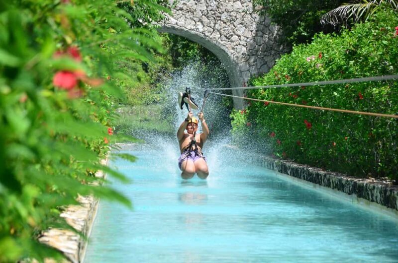 Buggy Ride, Zipline Splash & Waterfall Pool Combo with Lunch - Key Points
