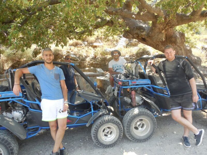Buggy safari Crete (Transfer and lunch) analipsi- hersonisos - Key Points