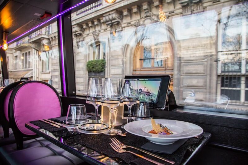 Bus Toqué Champs Elysées Tour w/ 3-Course Dinner & Champagne - Who Should Consider This Experience?
