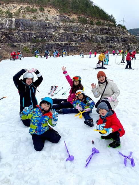 Busan: Eden Valley Resort Winter Ski Snowboard Sled Day Tour - Practical Tips for Participants