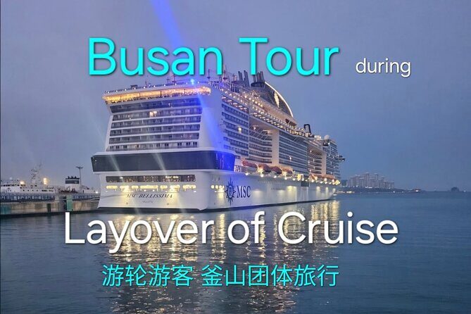 Busan Group Tour for Cruise ship passengers (Max 15 Guests) - Key Points