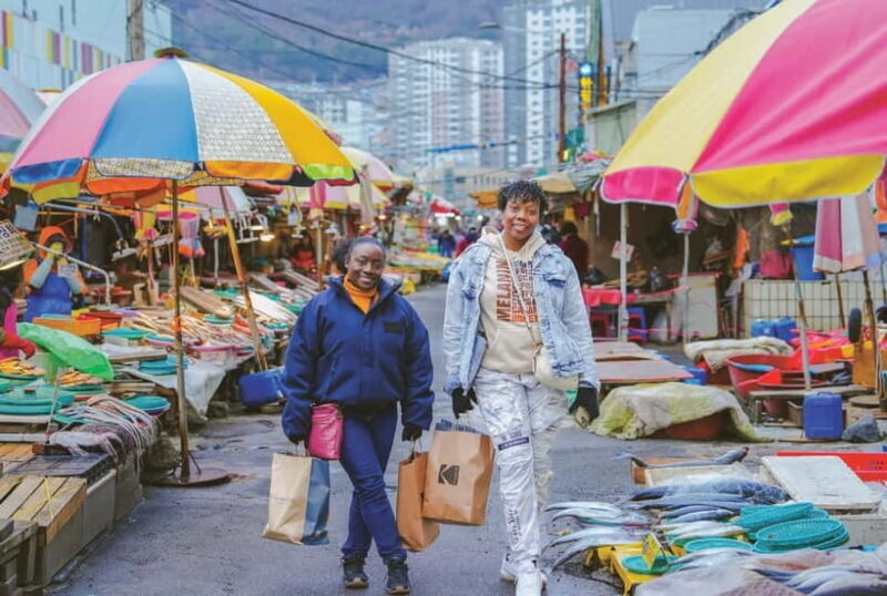 Busan: Gukje and Jagalchi Market Food Tour with Tastings - Key Points
