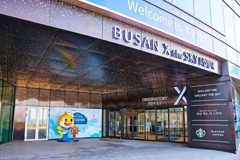 Busan: Haeundae LCT Tower 'X the Sky' Entry Ticket - The Thrill of the Shocking Bridge and Media Displays