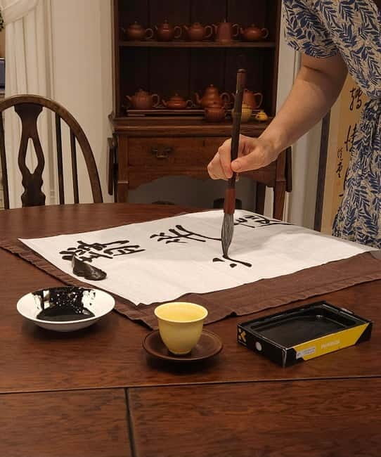 Busan: Join a Tea Ceremony & Create a Calligraphy Memento - Key Points