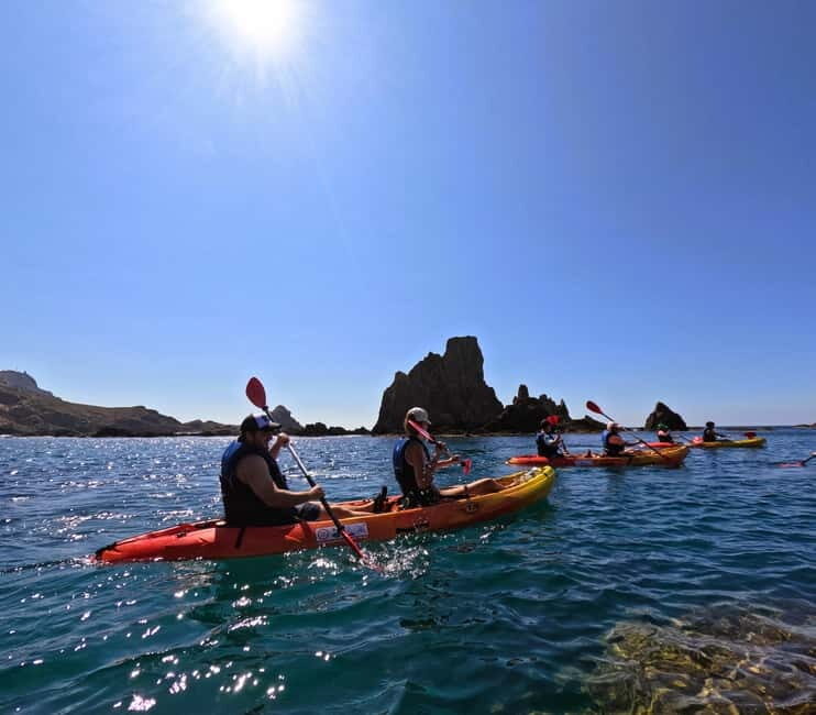CABO DE GATA: GUIDED KAYAK ROUTE + SNORKEL + FREE PHOTOS - A Balanced Look at the Experience