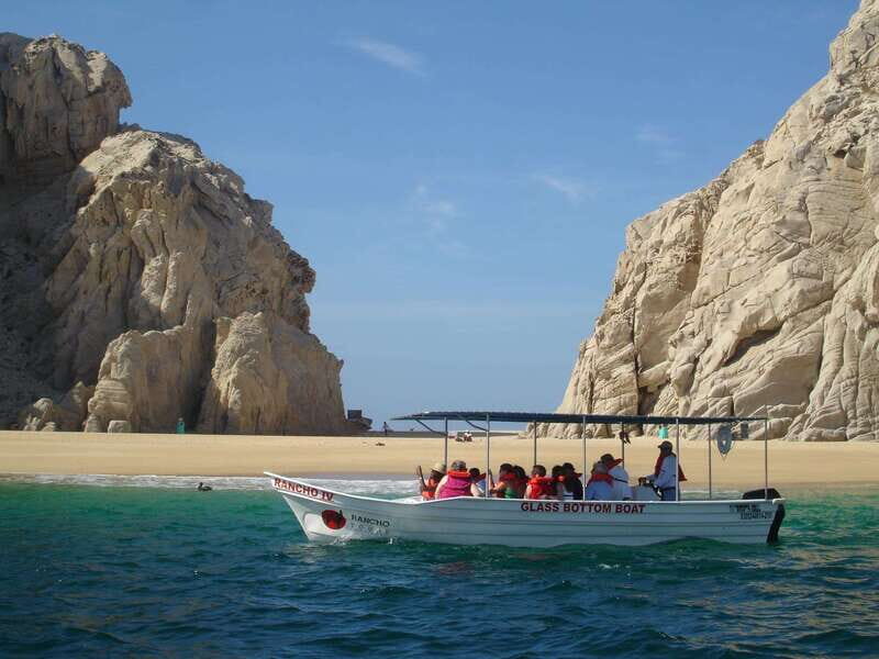 Cabo Glass-Bottom Boat  Arch, Marine Life & Scenic Views - Key Points