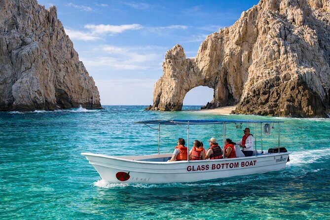 Cabo Glass Bottom Boat Arch Tour for Cruise Passengers - Key Points