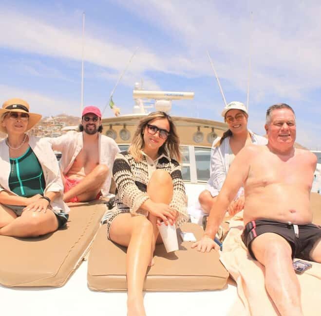 Cabo Private 36ft Yacht  Scenic Cruise & Relaxation - FAQ