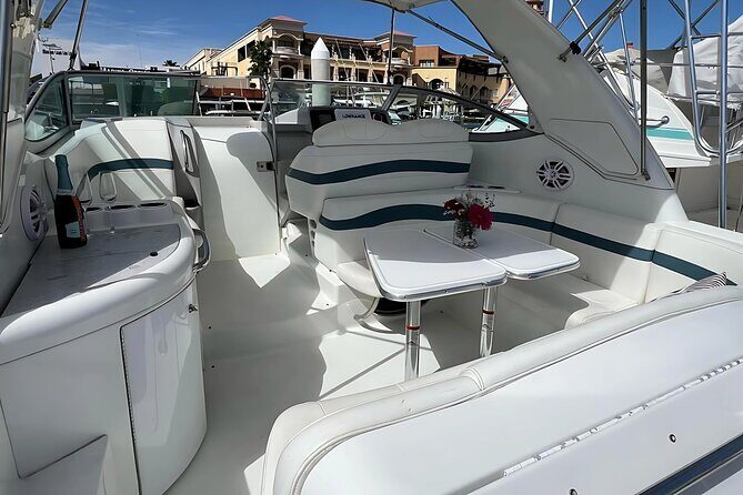 Cabo San Lucas 34ft Private Yacht with Drinks Included - The Sum Up
