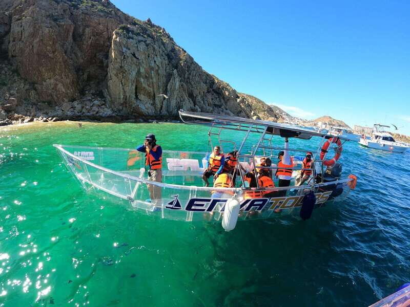 Cabo San Lucas: Arch Tour Clear Boat - An Up-Close Look at the Clear Boat Experience