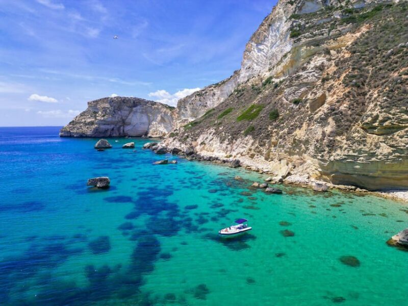 Cagliari: Devil's saddle boat tour, 4 stops and prosecco - FAQs