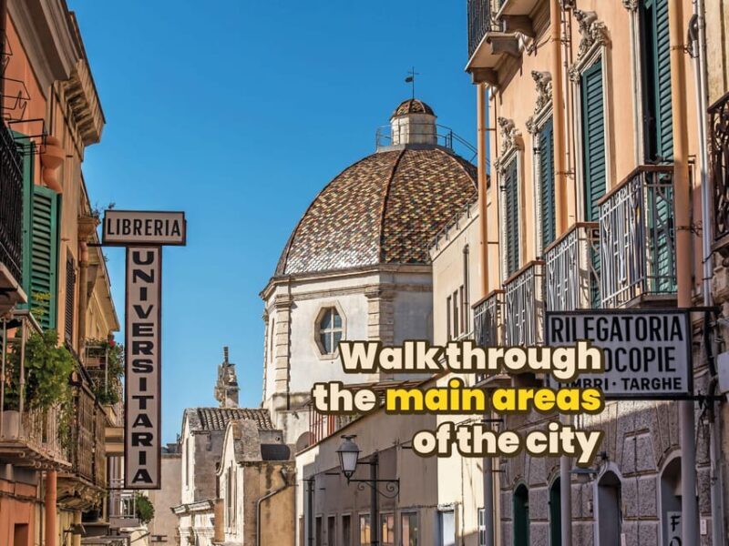 Cagliari: digital guide made with a local for a walking tour - Key Points