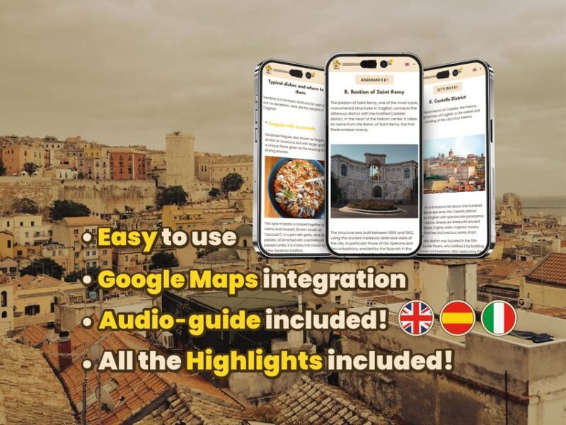 Cagliari: digital guide made with a local for a walking tour - FAQ