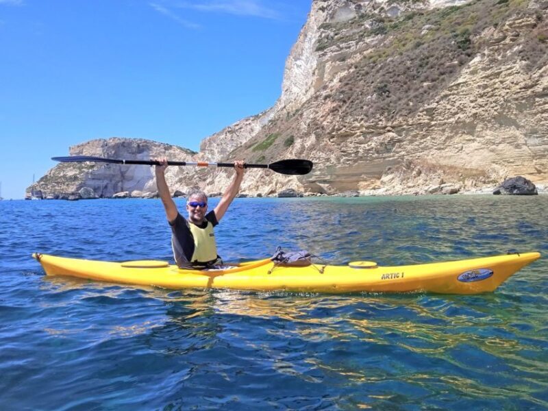 Cagliari: Guided Kayak Excursion in the Gulf of Cagliari - Exploring Sardinia’s Coastline on a Kayak