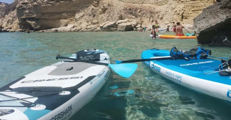 Cagliari: Kayak 2/3 posti Rental SELLA DEL DIAVOLO CALAMOSCA - Itinerary Breakdown and What to Expect