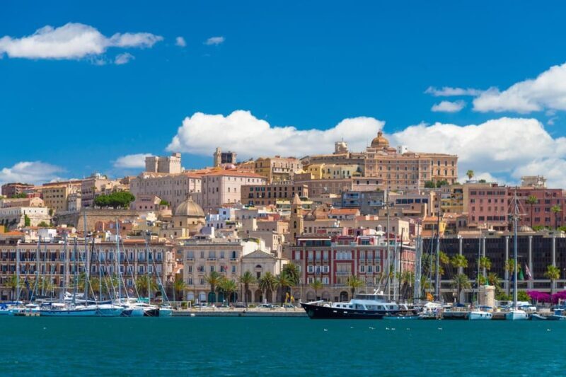 Cagliari: Marina Portus Karalis Tour in barca - Food, Drinks, and Practical Details