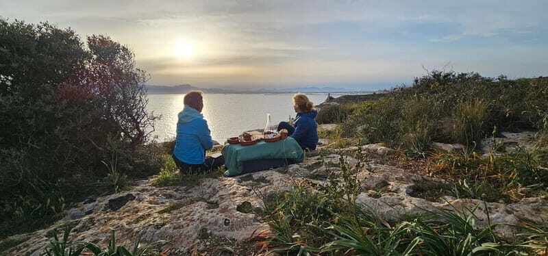 Cagliari sunset tour with aperitif - Lighthouse Capo S.Elia - The Sunset, Aperitif, and Views