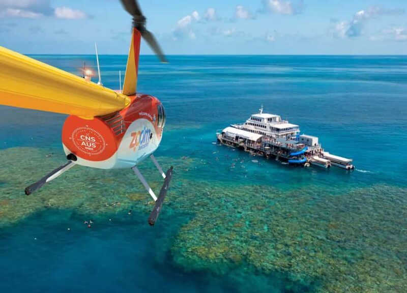 Cairns: Great Barrier Reef Pontoon, Travel by Helicopter - The Cost and Value