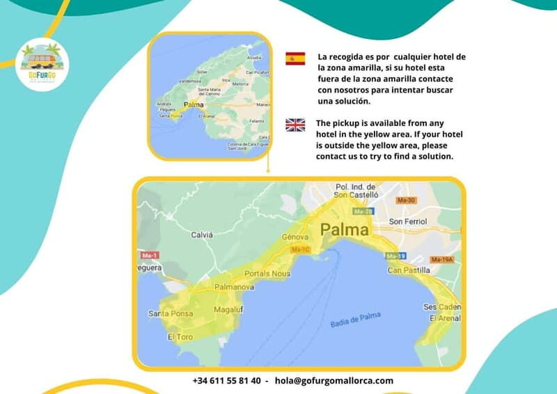 Cala Llombards o Cala Santany & Es Pontas Snorkel and SUP - Practical Considerations