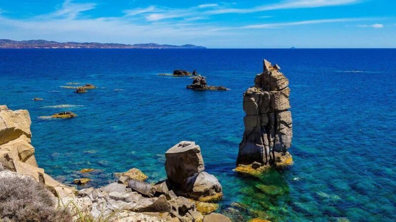 Calasetta: H/d dinghy trip San Pietro or Sant'Antioco island - Key Points