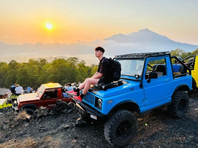 Caldera jeep sunrise with ploating temple - Floating Temple and Coffee Plantation: Cultural and Tasty Stops
