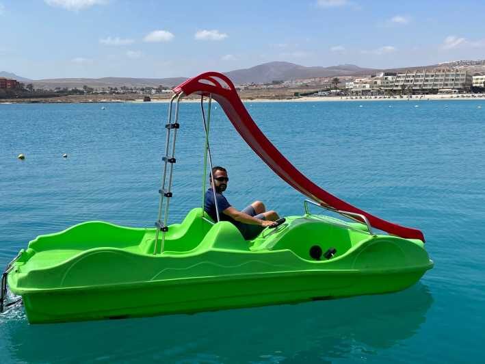 Caleta de Fuste: Pedalo with slide rental - What This Experience Offers