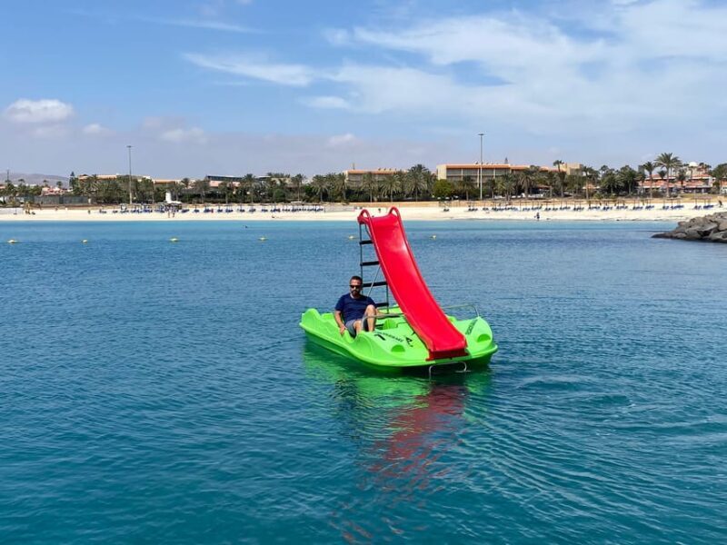Caleta de Fuste: Pedalo with slide rental - Price and Value Analysis