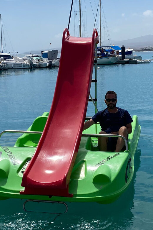 Caleta de Fuste: Pedalo with slide rental - Who Will Love This?
