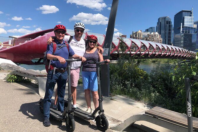 Calgary City Highlights 2 Hour E-Scooter Tour - The Experience of Riding