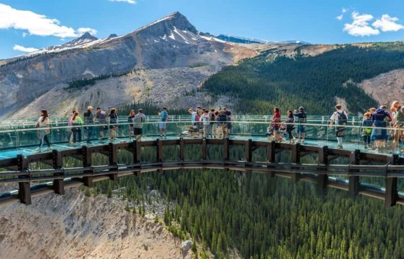 Calgary: Columbia Icefield & Skywalk, Peyto, Bow & Glaciers - The Waterfowl Lakes Viewpoint