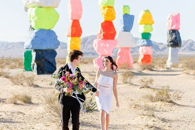 California Desert, Seven Magic Mountains and Las Vegas Sign - An In-Depth Look at the Tour Experience