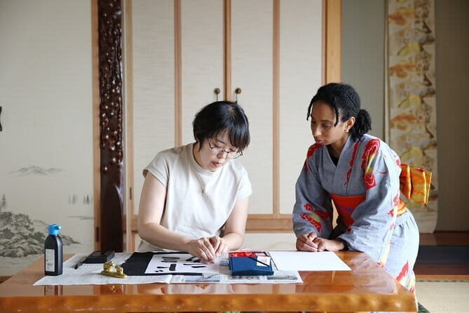 Calligraph Name in Japanese and Dress in Kimono - A Closer Look at the Experience