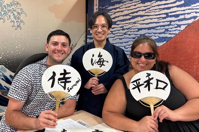 Calligraphy Fan Workshop at a 50-Year-Old Craft Shop in Hiroshima - The Experience: What to Expect