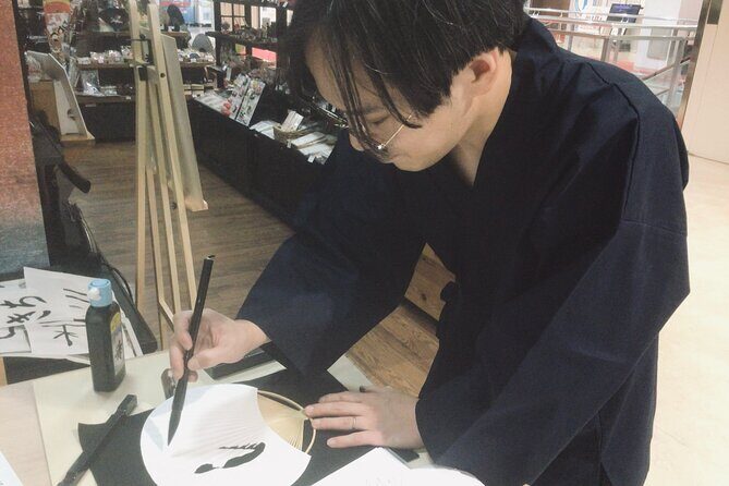 Calligraphy Fan Workshop at a 50-Year-Old Craft Shop in Hiroshima - FAQ