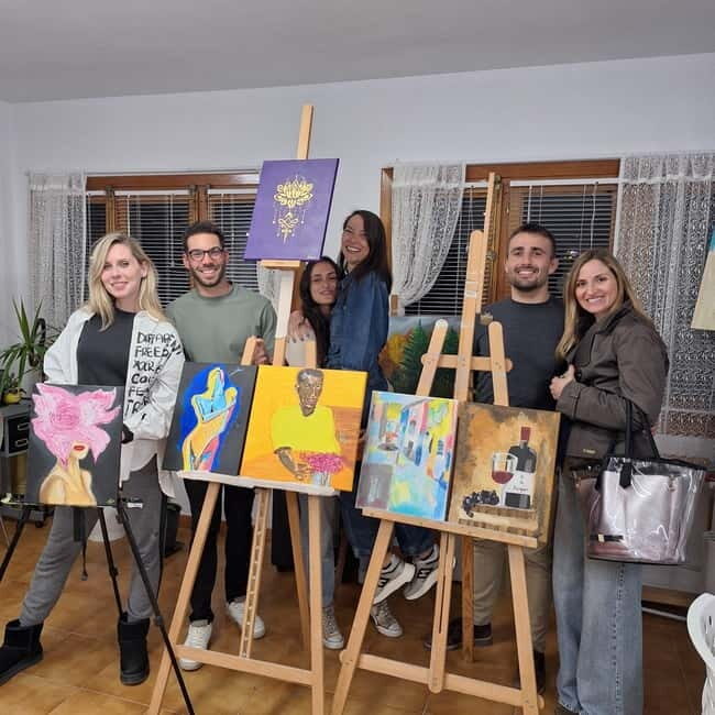 Calp, Valencia: Art and Wine Painting Workshop - Why This Experience Works