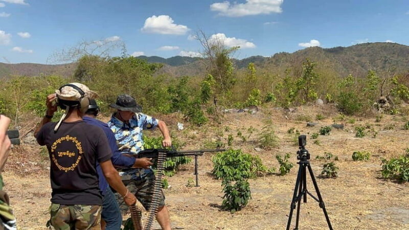 Cambodia Shooting Range Phnom Penh Sightseeing Tour - Key Points