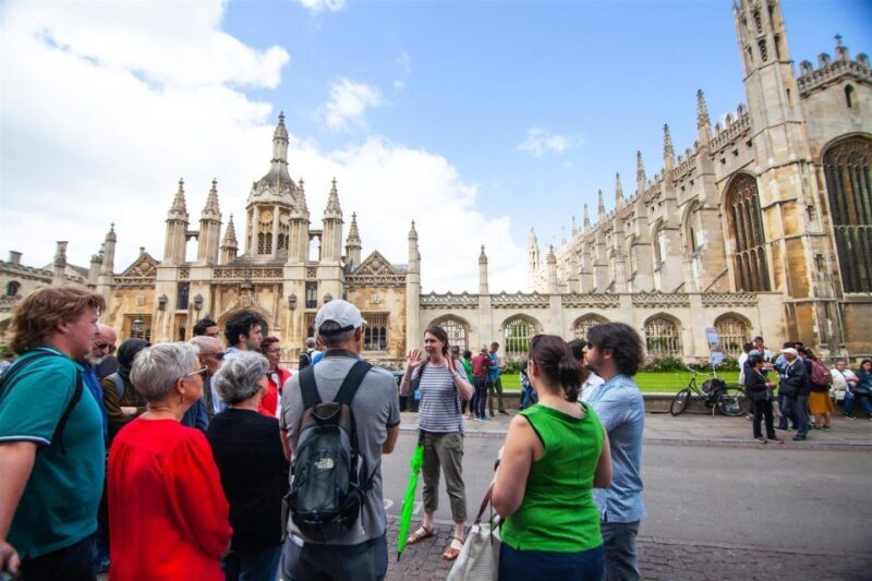 Cambridge: University Alumni Tour with Kings College Option - Starting Point and General Layout