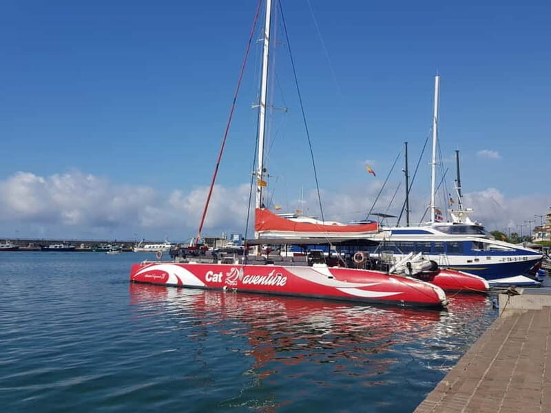 Cambrils/Salou: Coastline Catamaran 3h with drinks ,bed - More details to help you plan