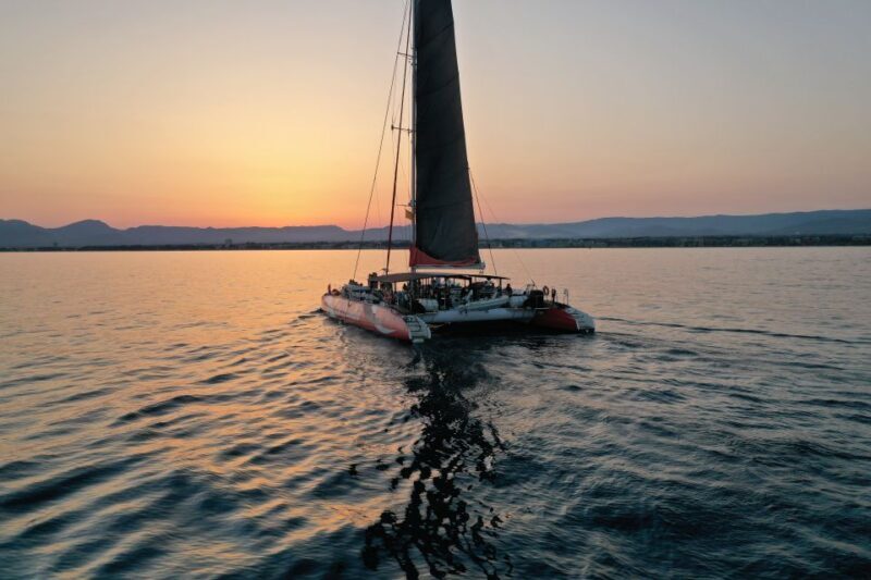 Cambrils: Sunset Catamaran Cruise & Drinks w/ Sunbed - Weighing the Value
