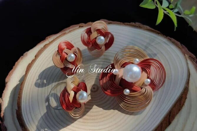 Camellia Jewelry: Bamboo Weaving for Brooch, Earring & Ring - Why This Experience Excels for Travelers