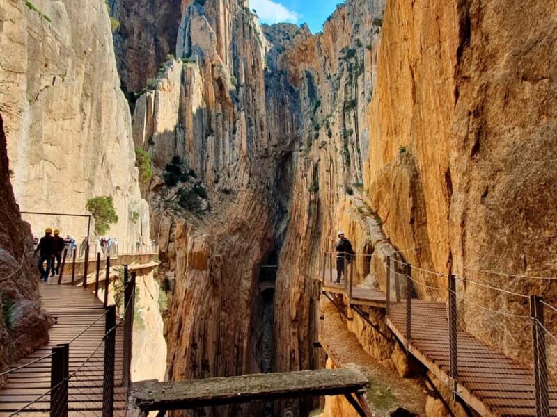 Caminito del Rey desde Málaga, Guía Oficial, Bebida y Sorteo - Key Points