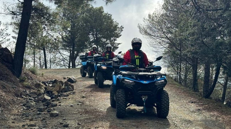Caminito del Rey: Guided visit by quad bike through the surroundings - Key Points